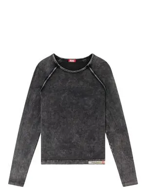 DIESEL Long-sleeve Top - Black