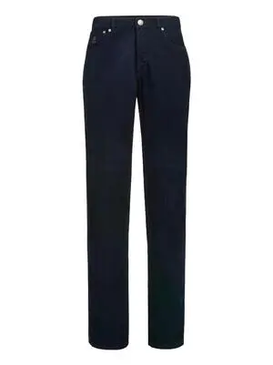 Brunello Cucinelli Corduroy Trousers Blue