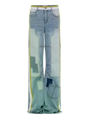 Hellessy Patchwork Jeans - Blue
