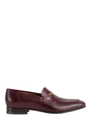 Gucci Interlocking G Horsebit-detail Loafers - Red