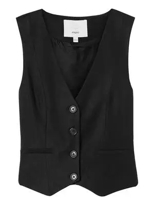 Citizens Of Humanity Argent Twill Vest - Black