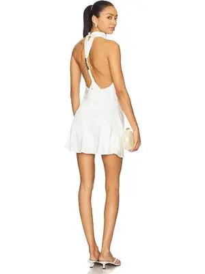 SNDYS X Nixie Mini Dress - White
