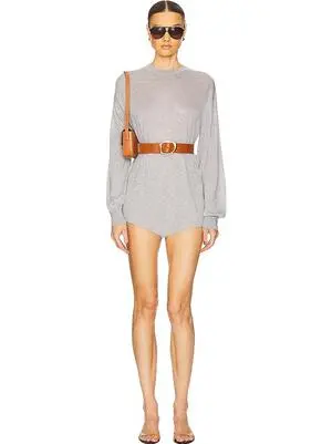 HELSA Aurinda Romper - Heather Grey