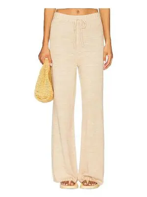 L*Space En Route Knit Pant - Heather Oatmeal
