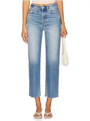 PISTOLA Charlie High Rise Straight Leg Jeans - Blue