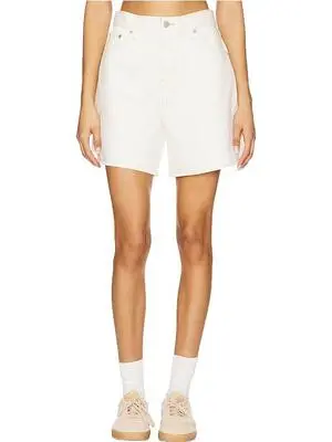 LEVI'S High Baggy Short - White