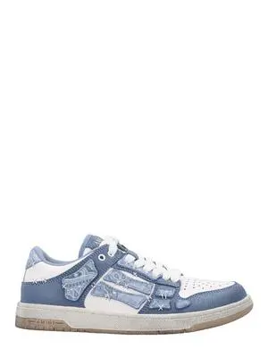 Amiri Skel Top Low Bandanain Sneakers Ashley/blue