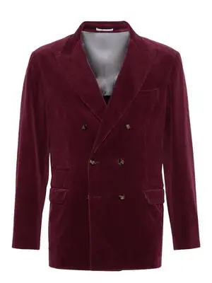 Brunello Cucinelli Unconstructed Blazer - Amaranth