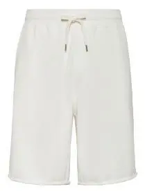 Brunello Cucinelli French Terry Bermuda Shorts - Off-white