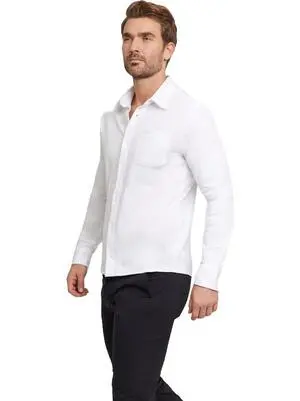 Anatomie Nick Piquet Button Down Shirt - White