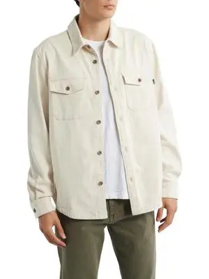 Ag Elias Twill Shirt Jacket - Natural