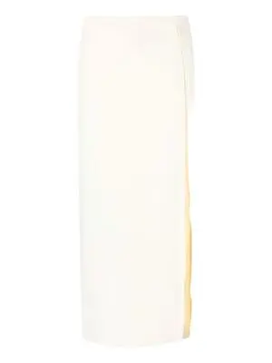 JIL SANDER Wrap Midi Skirt - Neutrals