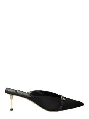 Elisabetta Franchi Pointed-toe Mules - Black