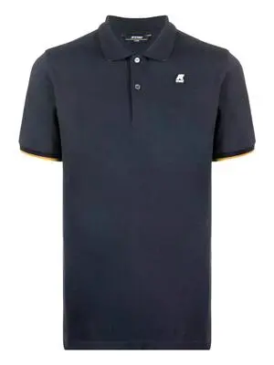 K-WAY Short-sleeve Polo Shirt - Blue