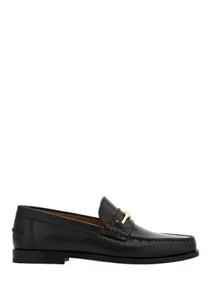 SALVATORE FERRAGAMO Leather Loafers