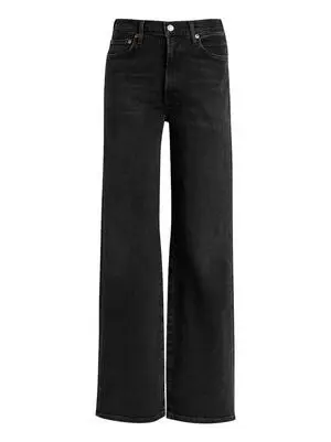 AGOLDE Harper Straight-leg Jeans - Black