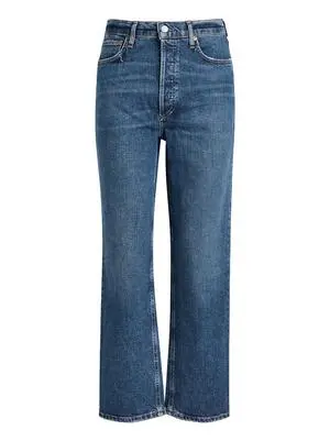 AGOLDE 90s Pinch Waist Straight-leg Jeans - Blue
