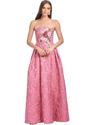 Sachin & Babi Belle Gown - Pink