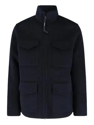 ASPESI Zip-Up Wool Jacket
