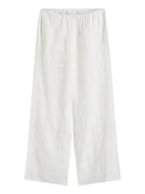 TOTÊME Monogram Crochet Pants