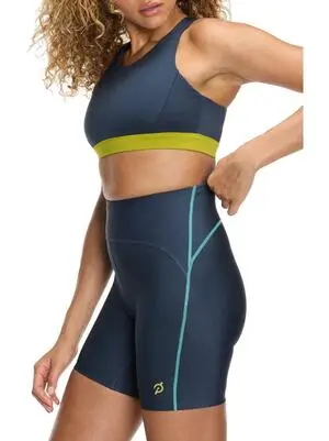 PELOTON Endurance Light Double Up Bra - Blue Nights