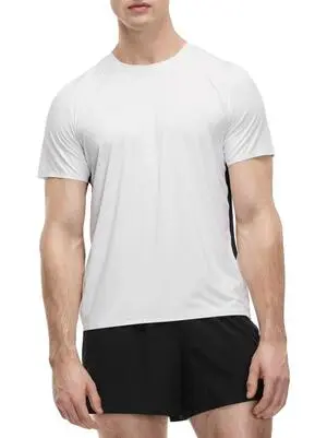 PELOTON Interlock Bonded Short Sleeve - Bright White