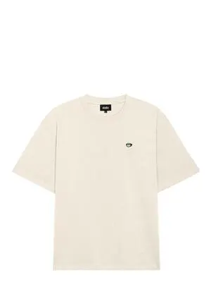 DALIX Mens Lil Matcha Heavy Weight Cotton Tee Bone
