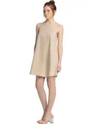 MONLICIA Calia Mini Linen Dress - Cream