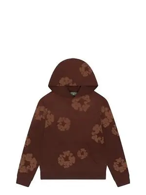 DENIM TEARS Denim Tears Mono Cotton Wreath Hoodie Brown