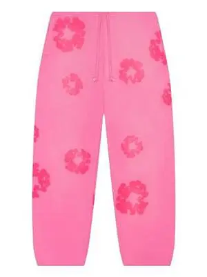 DENIM TEARS Mono Cotton Wreath Sweatpants - Pink