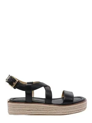 Michael Kors Lynne Platform Sandals - Black