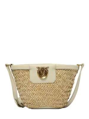 Pinko Crossbody Bag White