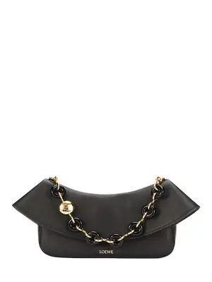 Loewe Ola Medium Shoulder Bag - Black