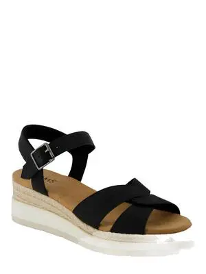Toms Margot Platform Sandal Black