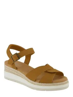 Toms Margot Platform Sandal Brown