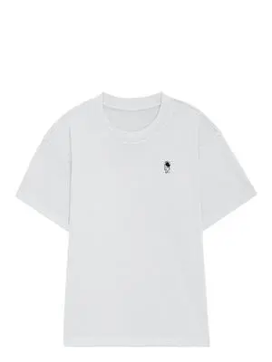 DALIX Astronaut Heavyweight Pigment Dye Tee - Lunar Gray