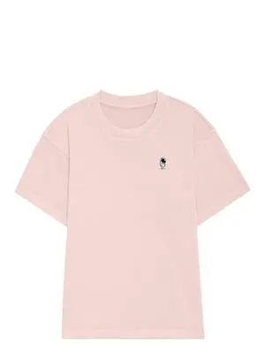DALIX Astronaut Heavyweight Pigment Dye Tee - Pink