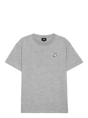 DALIX Ghost Mode Heavy Weight Cotton Tee - Heather Gray