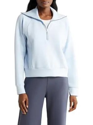 Spanx Airessentials Half Zip Sweatshirt Oxford