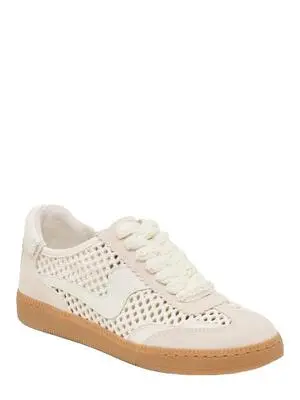Dolce Vita Notice Sneaker Ivory Perforated Nub