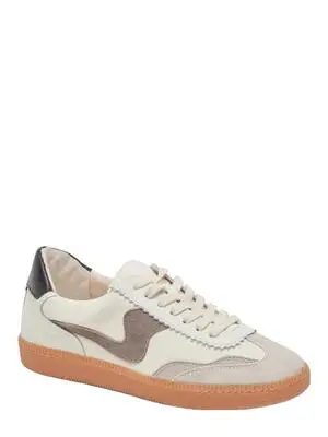 Dolce Vita Notice Sneaker White/ Grey Leather