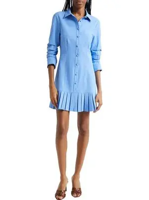 Cinq À Sept Lucilla Shirtdress Endless Sky