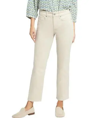 NYDJ Marilyn Straight Leg Ankle Jeans Feather