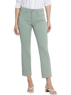 NYDJ Marilyn Straight Leg Ankle Jeans - Lily Pad