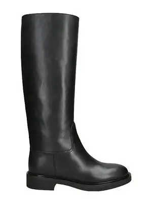 GIANVITO ROSSI Ascott Calf Leather Boots - Black