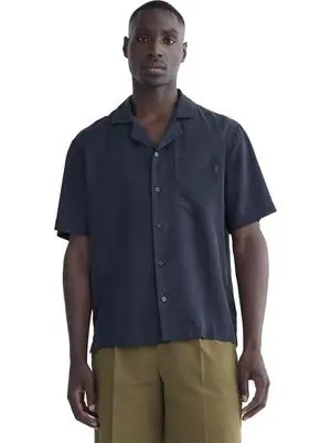 Everlane Resort Shirt, Butterlite Size - Navy