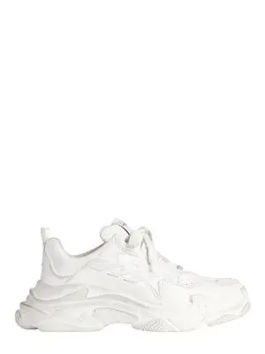 Balenciaga Triple S Sporty Sneakers - White