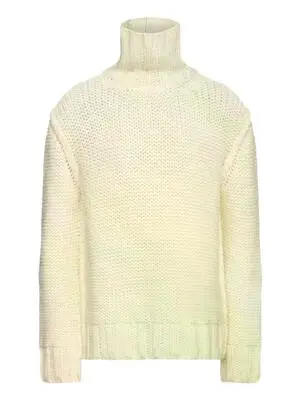 MAISON MARGIELA Chunky-knit Turtleneck Sweater - Neutrals