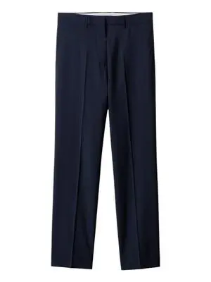 Miu Miu Superfine Wool Pants - Navy