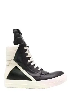 Rick Owens High Top Sneakers - Black